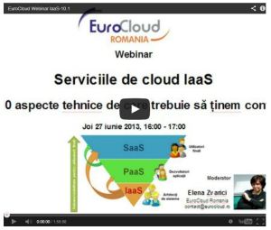 WEBINAR EuroCloud: Totul despre IaaS
